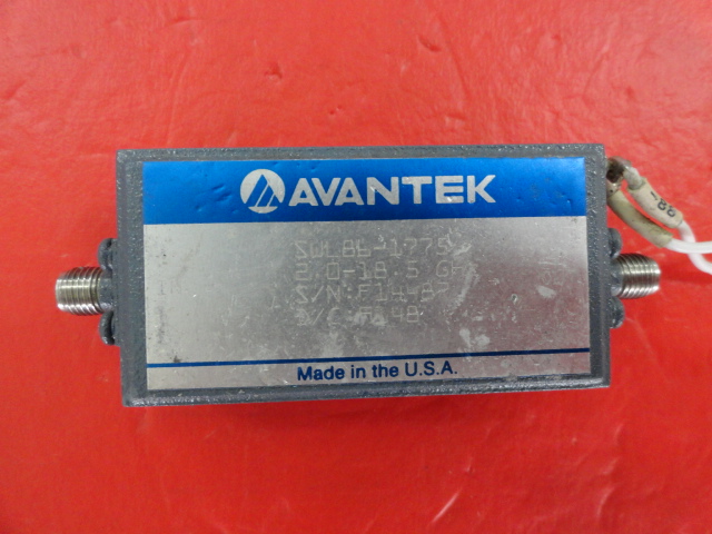 Supply AVANTEK amplifier 2-18.5GHz 12V SMA SWL86-1775,RF Microwave