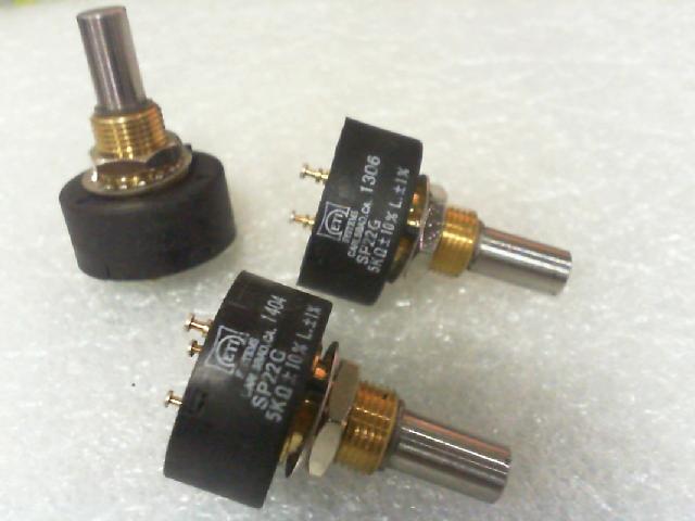 SP22G precision round potentiometer SP22G/5K Europe /360 direct ...