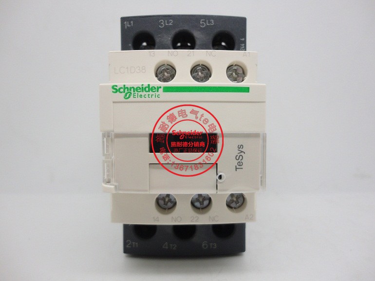 [original authentic] Schneider contactor LC1D38 LC1D38M7C... C coil 38A ...