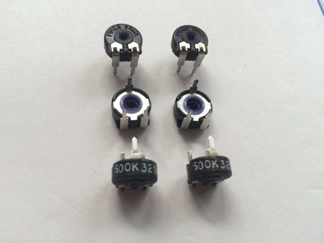 Spain potentiometer adjustable resistance PT10GV 500K, diameter 10MM ...