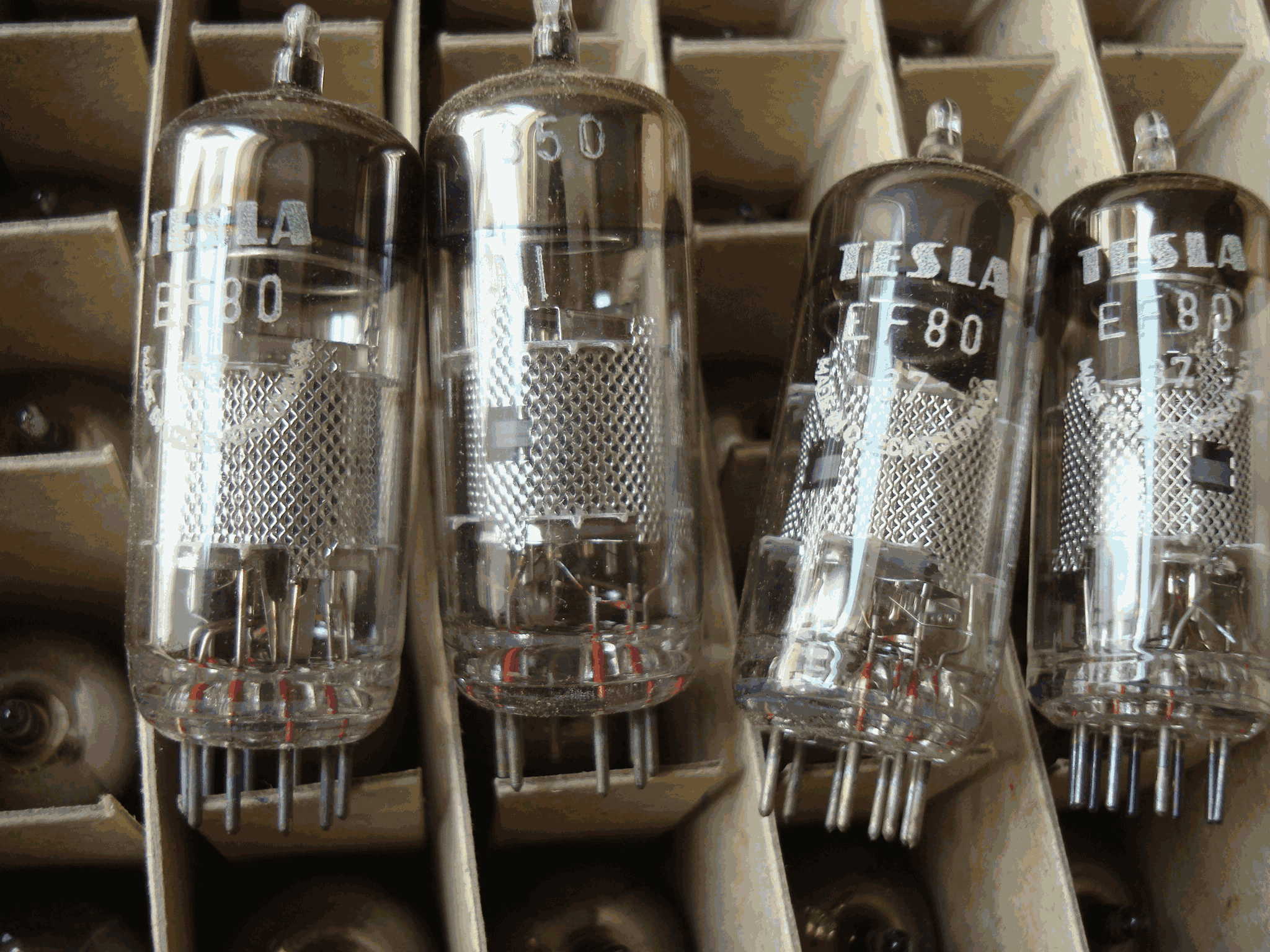 Original Box EF80 Electronic Tube Screen Straight EF85 EF805S EF800 ...